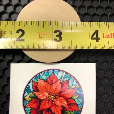 2 Hippo Clear Acrylic Blanks for Badge Reels With Matching Vinyl Decal ...