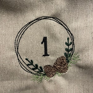 Peter Rabbit Numbers 4inch Embroidery Set Easter Bunny - Etsy