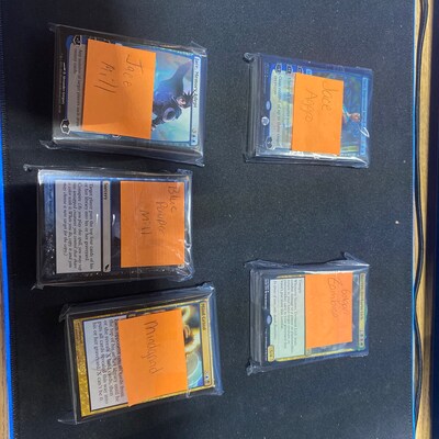 60 Card Deck Mono BLUE MILL Ready to Play Rares Magic MTG Jace Mythic ...