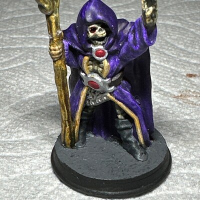 Hand Painted Half Orc Paladin, Fighter, Warrior Miniature for Dungeons ...