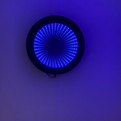 İnfinity Mirror Wall Decor, İnfinity Effect, LED Light Wall Decor ...