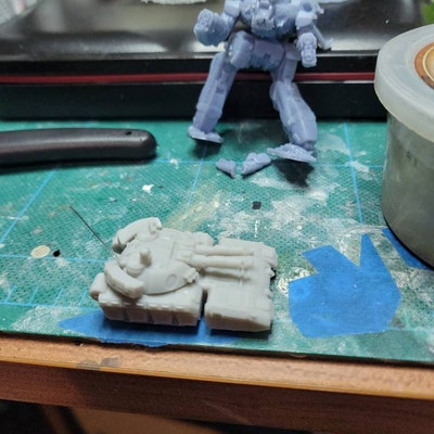 Uller Alternate Battletech Miniature Kit Fox Prime Mechwarrior - Etsy