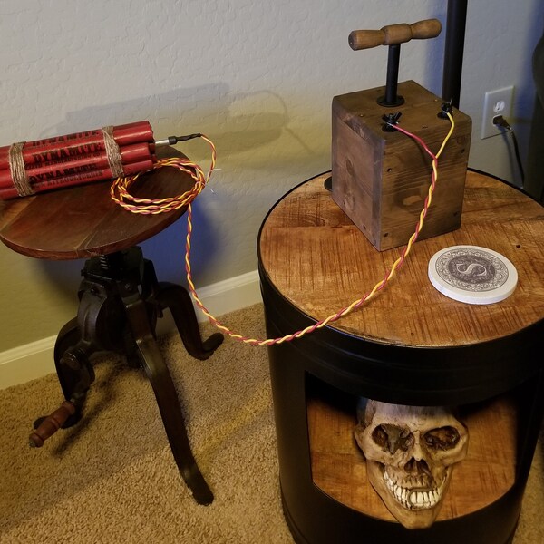 Blasting Machine, Dynamite Plunger, Tnt, Prop, TNT Detonator - Etsy