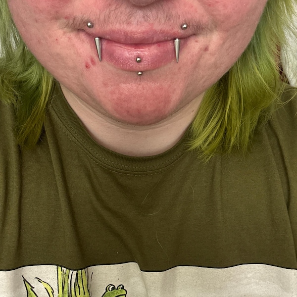 16g Piercing Retainer, Retainer Body Jewellery, Discreet Retainer ...