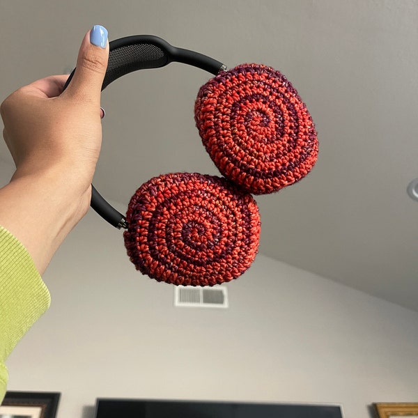 Apple AirPod Max Covers eco Green Spiral - Etsy