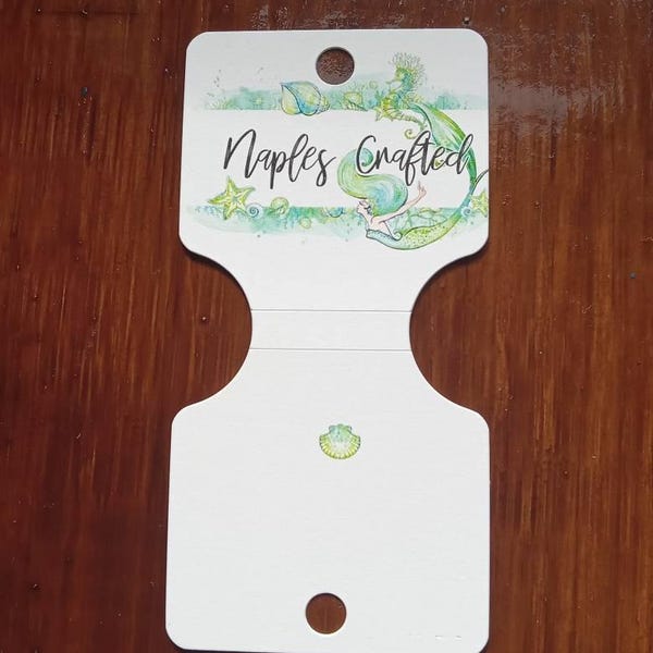 Claw Clip Cards, Personalized Packaging and Hanging Cards for 2" and 4 ...