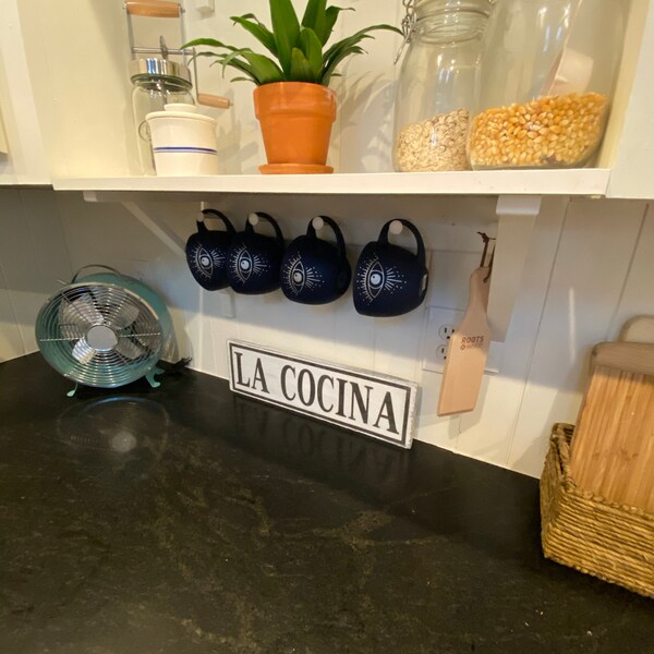 Spanish Kitchen Sign, La Cocina, Mexican Family Gift - Etsy