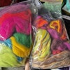 Heidifeathers Waste Wool, Scraps, off Cuts Felting Wool Roving / Tops ...
