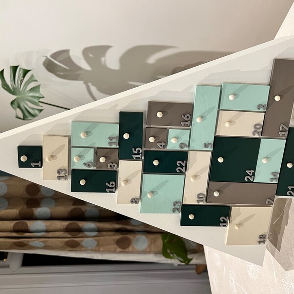 Tiny Advent Calendar Numbers - Foam Christmas Advent Numbers - 1-25 ...