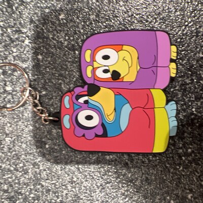 Bluey Inspired Collectible Pin Muffin - Etsy