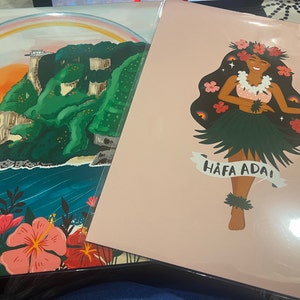 GUAM Guma Art Print, Guam House Art Print, Guam Teacher Art Print, Guam ...