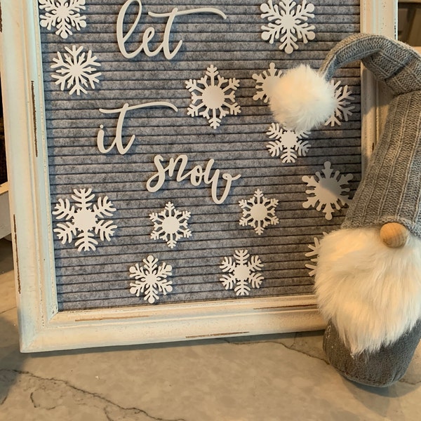 Let It Snow Cursive Letterboard Letters, Let It Snow Sign, Let It Snow ...