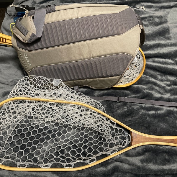 Fly Fishing Landing Net - Wolf River Model - Fine Wood - Handcrafted in ...