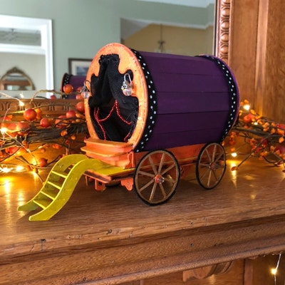 Gypsy Wagon Kit DIY Build a Miniature Wagon Vardo - Etsy