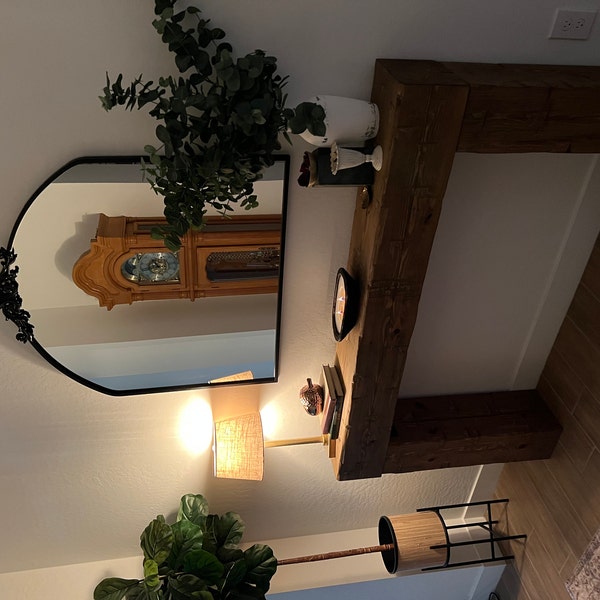 Rustic Refined Wall Table, Console Table, Big Timber Entryway Table ...