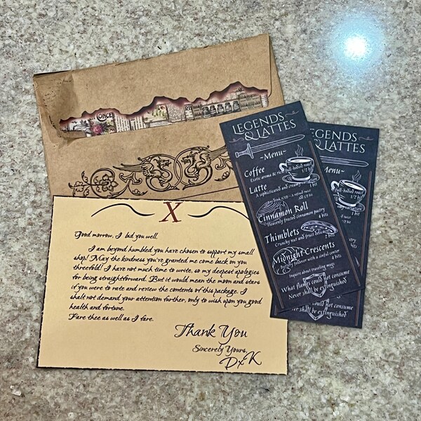 Bookmark - Legends & Lattes - Coffee Shop Coziness - Etsy