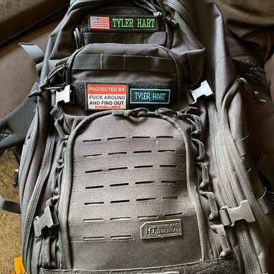 Custom Your Name Personalized Name Tag 5 X 1.5 Embroidered Patch Iron ...