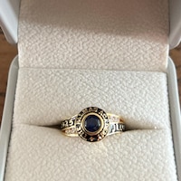 Customized Class Ring for Women,graduation Ring, College Ring, Sterling ...