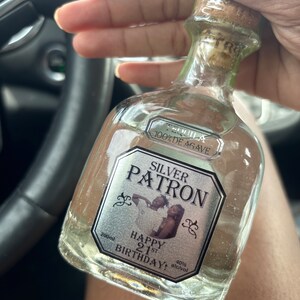 Custom Patron Label, Liquor Label, Graduation Bottle Labels, Grad Gift ...