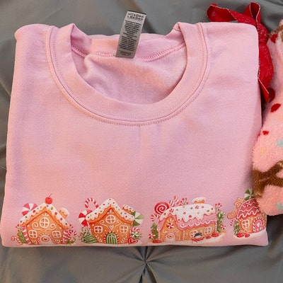 Gingerbread Sweatshirt, Christmas Sweatshirt, Christmas Crewneck ...