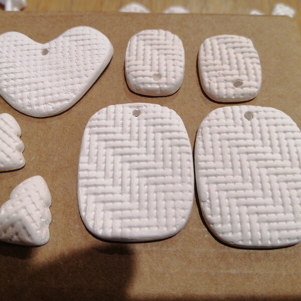Polymer Clay Texture Tile Texture Mat Clay Stamp Polymer Clay Texture ...