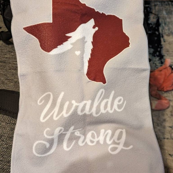 Personalized Hand Rally Towel Printed With Your Customized Image or ...