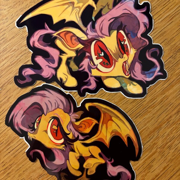 Flutterbat Stickers | My Little Pony - Etsy