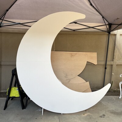 6ft Half Moon Backdrop Digital Template - Etsy