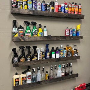 Spray Aerosol Can Bottle a1 Shelf Kit Garage Storage Organization Home ...
