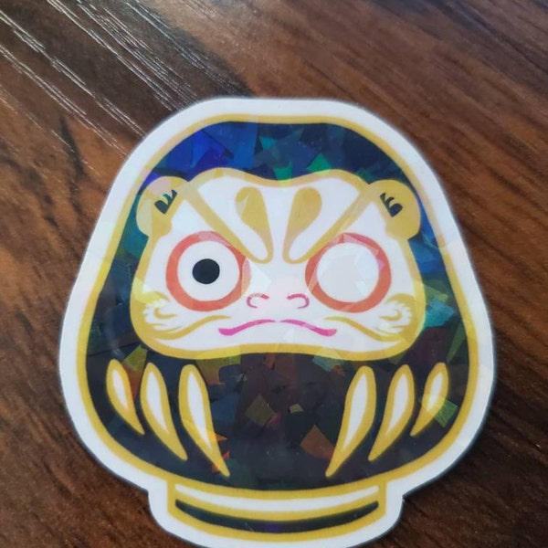 Kyoto Fushimi Inari Shrine Stamp Glossy Vinyl Sticker Japan Watercolor ...