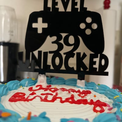 Flight Attendant Cabin Crew Airliner Birthday Cake Topper Decoration ...