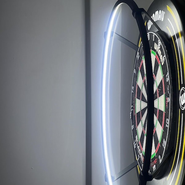 3D Printed Dartboard Lighting Ring Mount - Etsy UK
