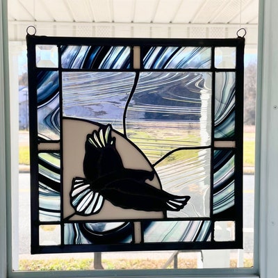 Stained Glass Ohio State Buckeye Sun Catcher/ Wall Hanging Home/ Dorm ...