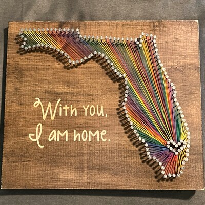 DIY Kansas String Art Kit State String Art Kit Kansas Nail - Etsy