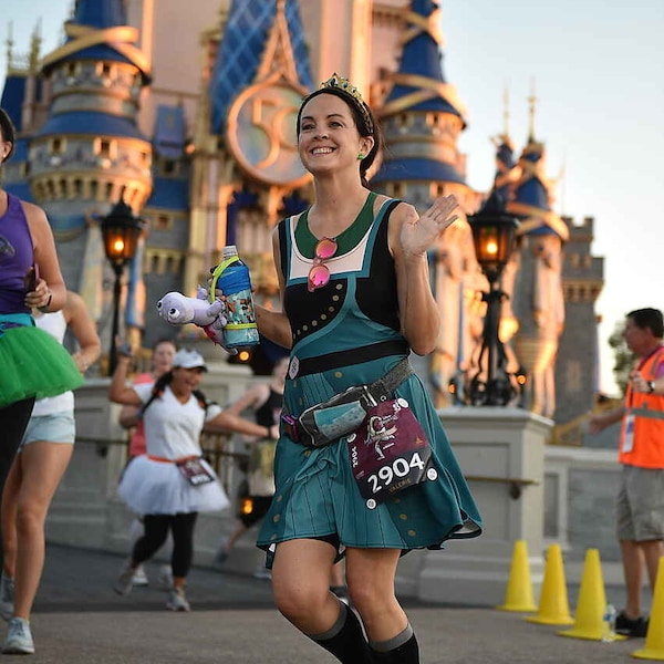 Anna Queen Running Costume Skater Dress - Etsy