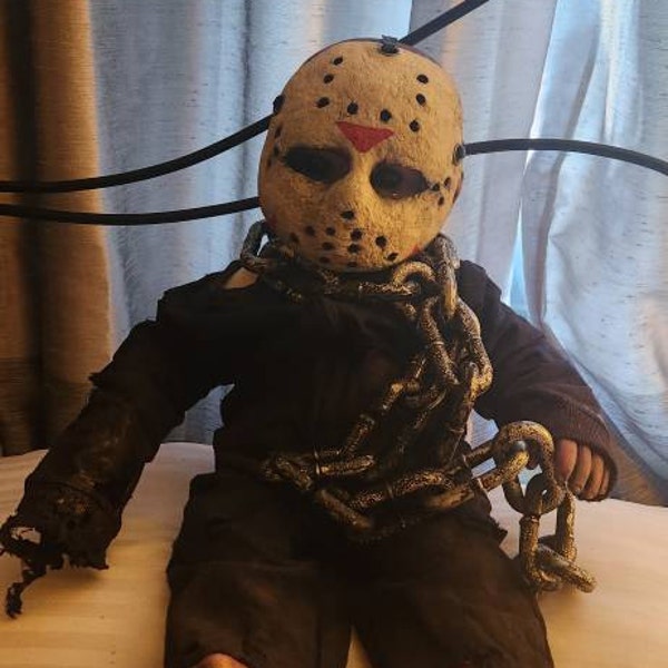 Creepy Baby Jason Doll: Horror Themed Display - Etsy