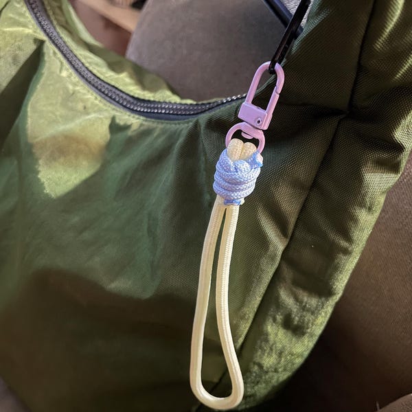 Wristlet Keychain. Rope Keychain. Keychain Wristlet. - Etsy