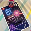 Editable Escape Room Birthday Invitation, Digital Neon Invite, Kids or ...
