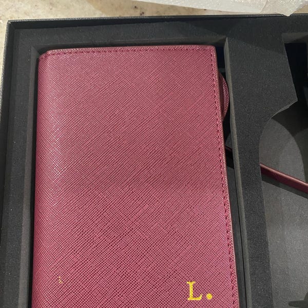 Personalized Travel Gift Custom Passport Wallet Travel Accessories ...