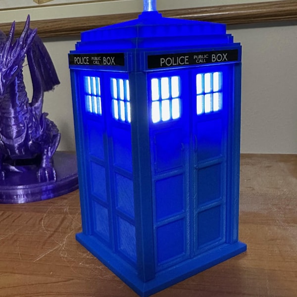 TARDIS 6" Lighting Kit - Etsy