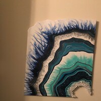 Custom Geode Mural - Etsy