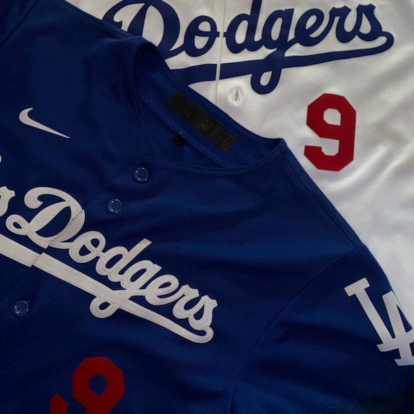 Custom Los Angeles Dodgers Lettering Kit for an Authentic, Replica ...