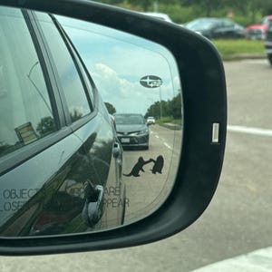 Small Kitty Car Decal, Hidden Easter Egg Decal, Car Sticker - Etsy