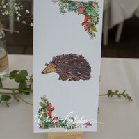Illustrated Woodland Animal Table Numbers - Etsy UK