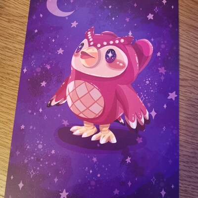 Animal Crossing New Horizons Celeste Print ACNH Celeste - Etsy