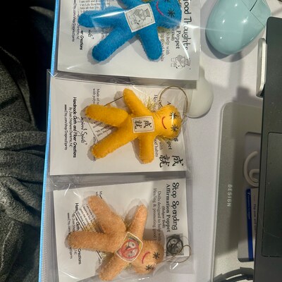 Good Luck Kitchen Witch Magnet Ornament, Kitchen Witch, Vintage OOAK ...