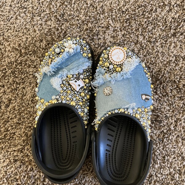 Bedazzled Crocs - Etsy