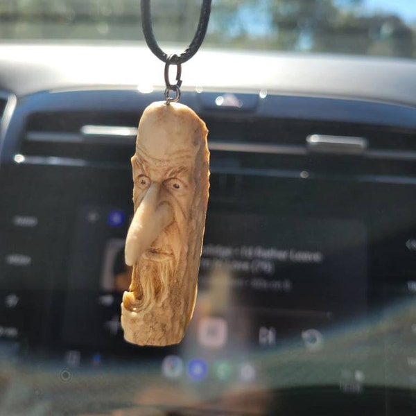 Wizard Walking Stick Hand Carved by Josh Carte Handmade Woodworking ...