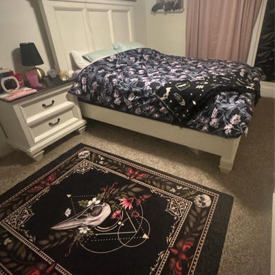 Cicada Crib Sheet, Esoteric Moth Baby Bedding, Witchy Goth Celestial ...