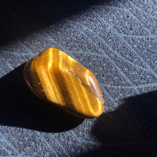 Tiger Eye TUMBLED Africa - Tumbled Tiger Eye - Tigers Eye - Third Eye ...